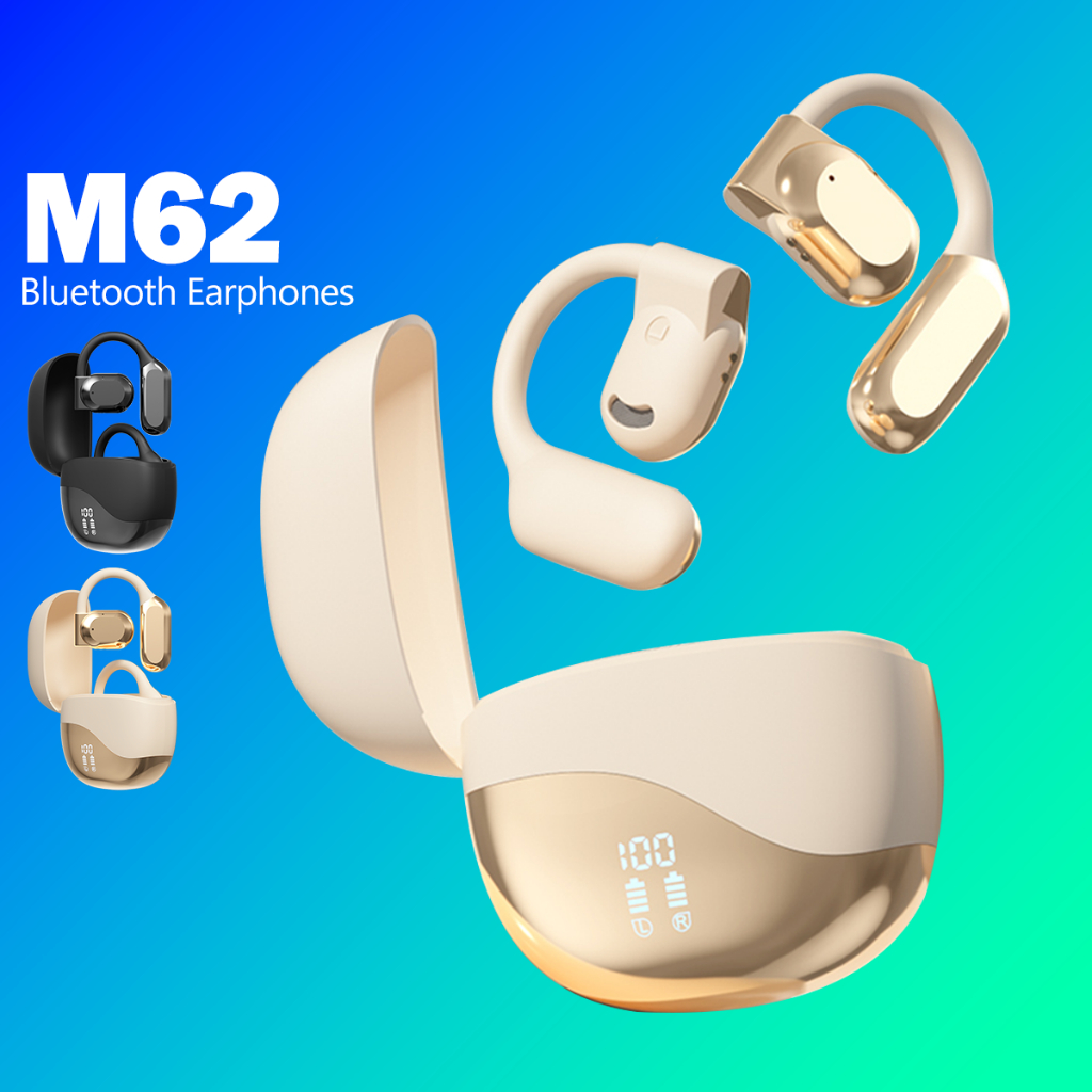 M62 OWS Ear Hook Headphones High Quality HD Voice Low Latency Gaming ...