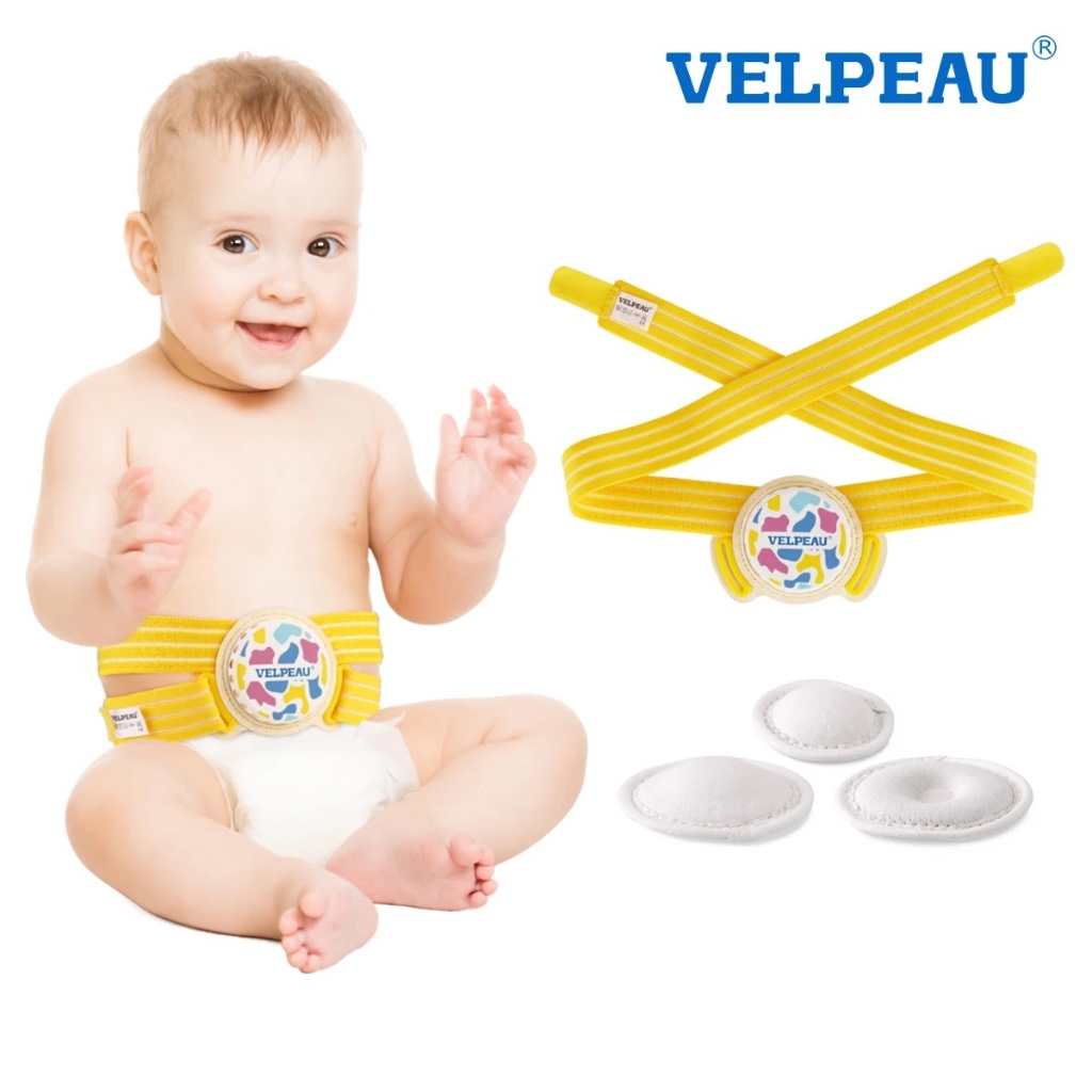 VELPEAU Umbilical Hernia Belt Baby Newborn Infant Navel Truss Belly ...