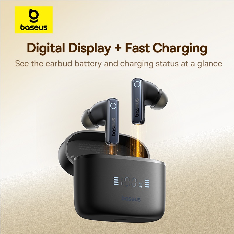 Baseus Bowie 30 ANC True Wireless Earphones -50dB Active Noise ...