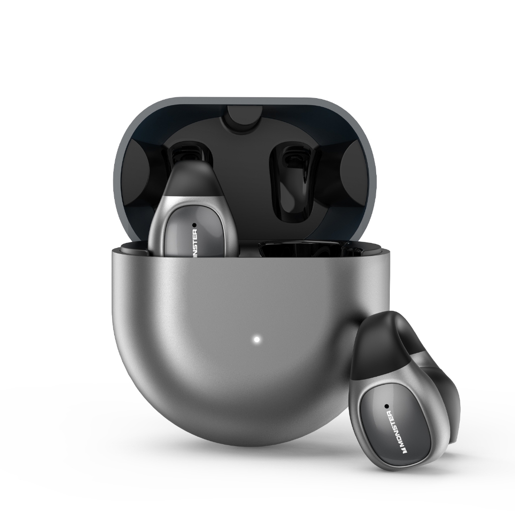 Monster Open Ear 200 Bone Conduction Earphone Bluetooth Wireless Sports ...