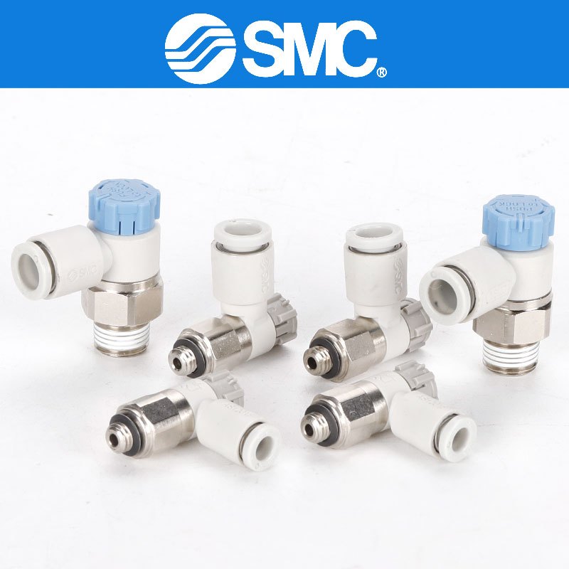 Smc Pneumatic Joint AS1201F-M5-04 06 08 Cylinder Throttle Speed ... Smc Pneumatic Joint AS1201F-M5-04 06 08 Cylinder Throttle Speed ...