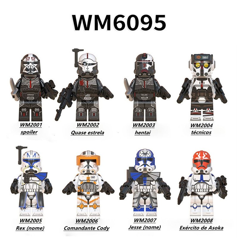 Mini Statue Building Block Doll Model Educational Assembly Baby Toy ...