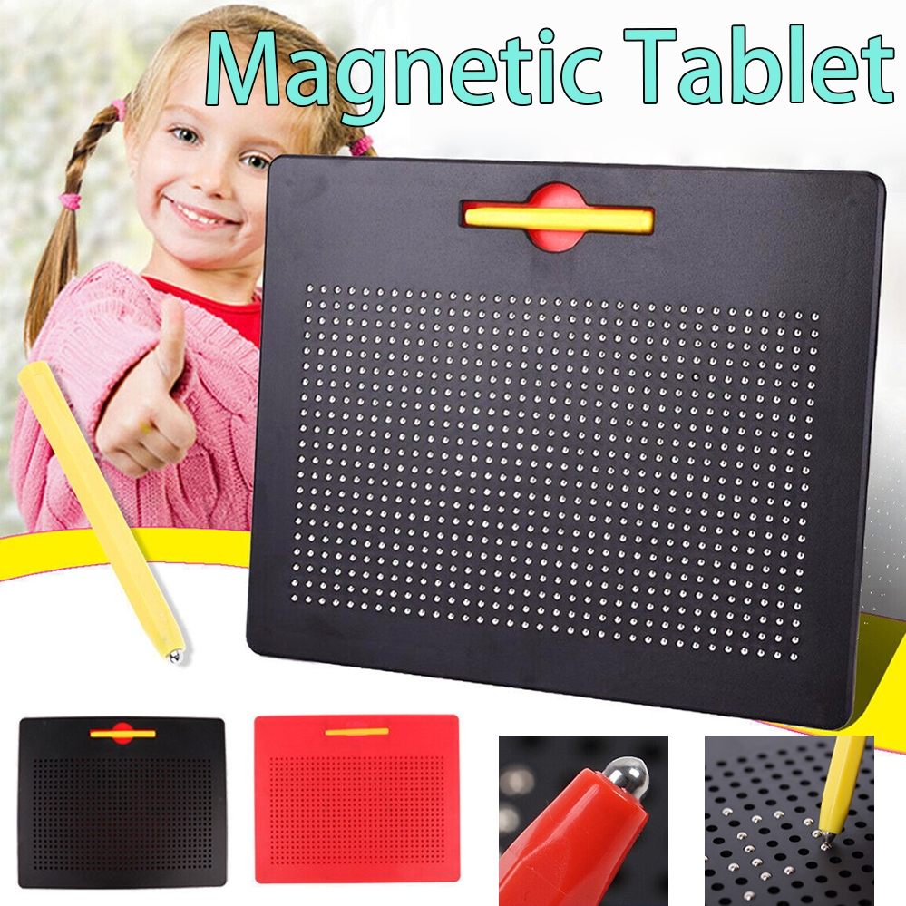 Kids Magnet Doodle Tablet Set Magnetic Drawing Board Alphanumeric ...