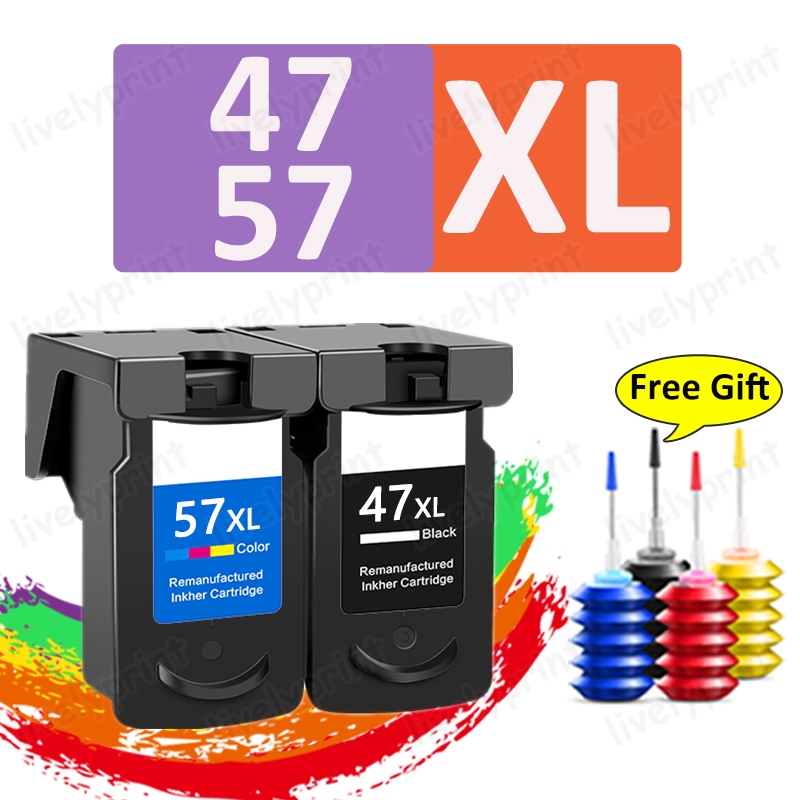 Compatible Canon 47 57 Ink Cartridge Canon 47XL Ink Canon 57 Ink Canon ...