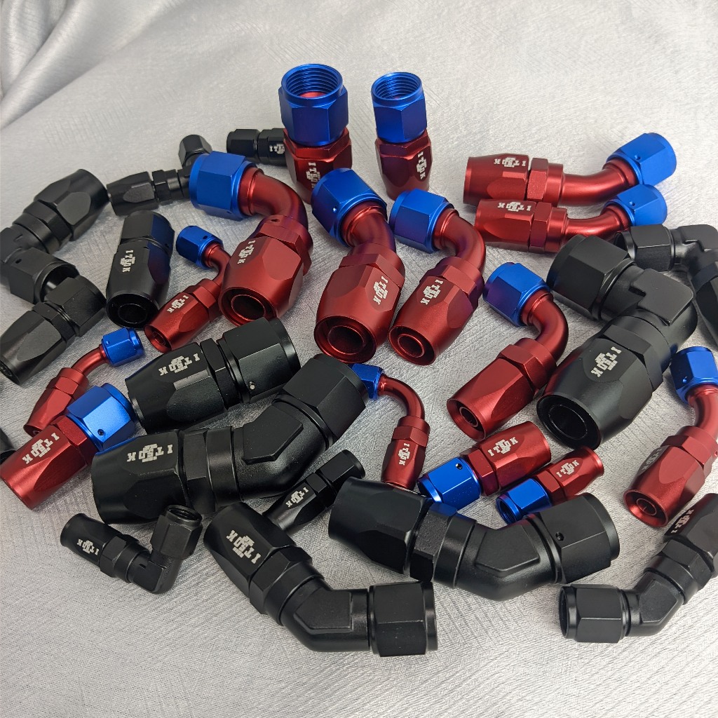 ITSOK AN4 AN6 AN8 AN10 AN12 Oil Fitting Adaptor 0° 45° 90° Degree Oil ...