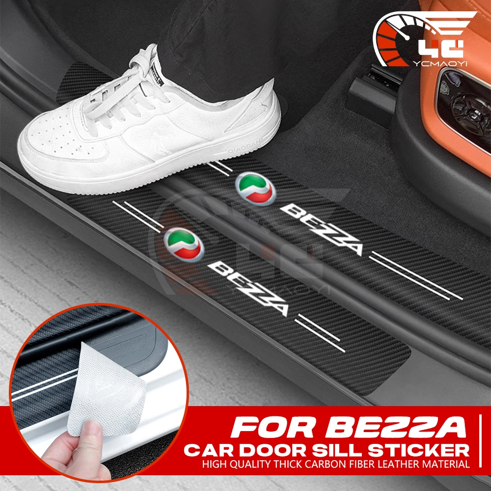 Perodua Bezza Car Door Sill Protector Strip Side Step Plate Rear Bumper ...