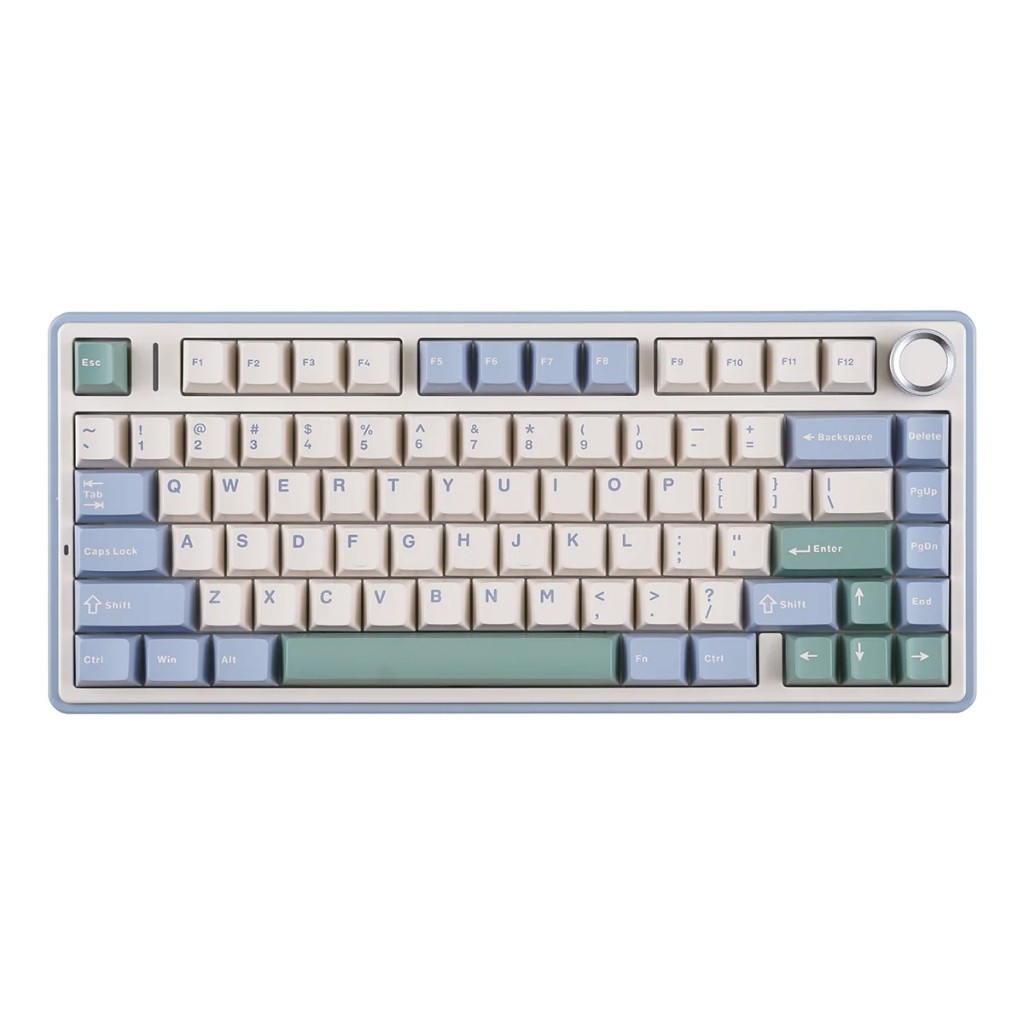 Aula F75 Mechanical Keyboard 80 Key with Gasket Structure 75% Layout Full-key Hot Swap Three ...