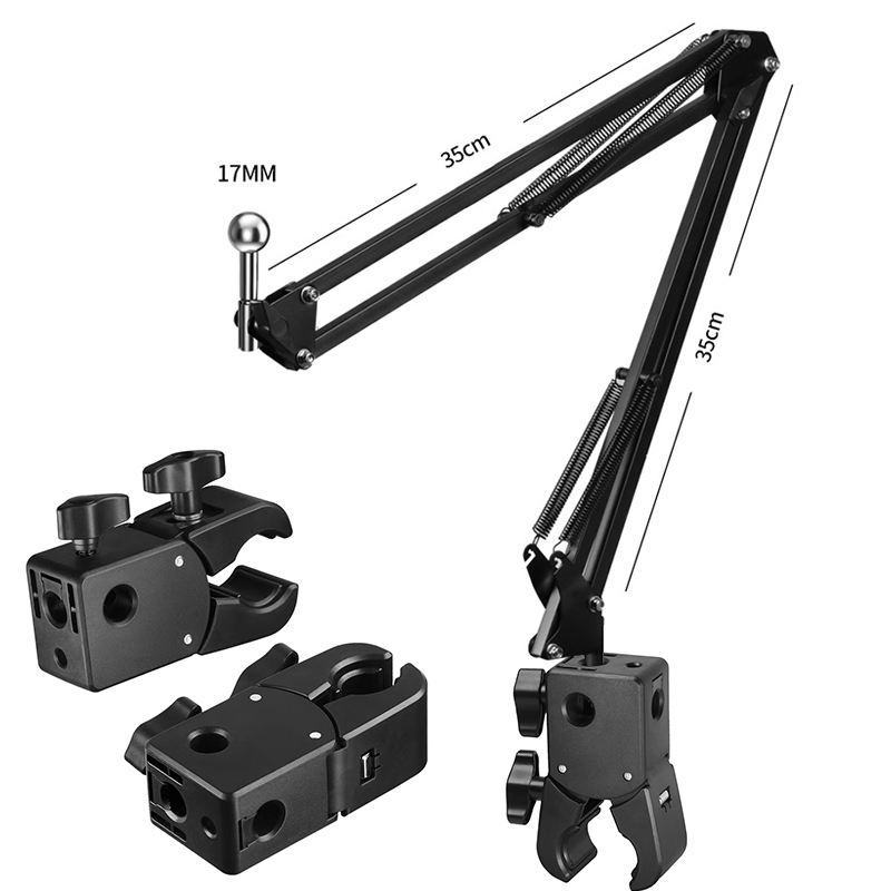 Metal cantilever stand cell phone stand base anchor live equipment ...