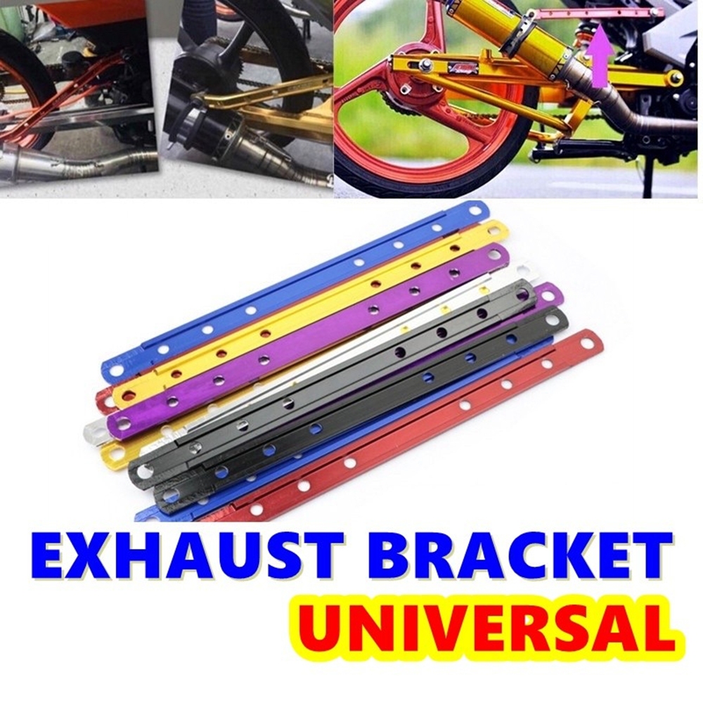 Universal Exhaust Bracket Motor Alloy CNC Bracket Ekzos RS150 Srl110 ...