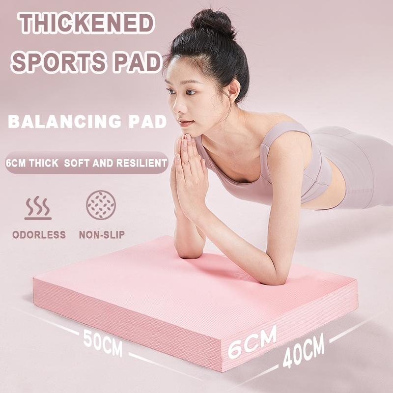 TPE Soft Balance Pad Yoga Mat Foam Exercise Pad Thick Balance Cushion ...