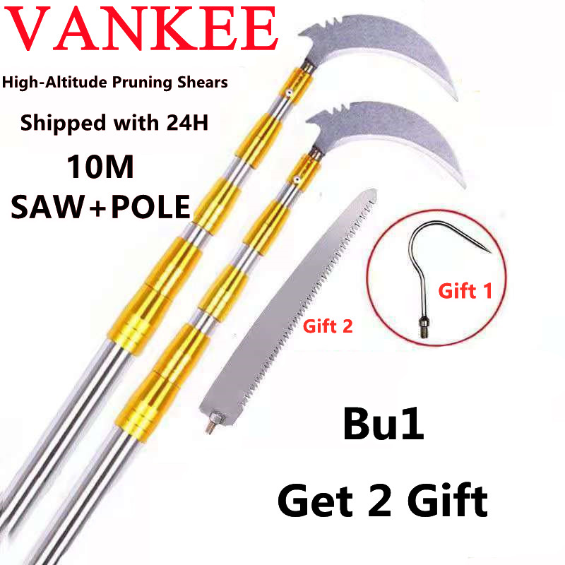Pruning Saw with Pole Multifunctional Stainless Steel Super-hard ...