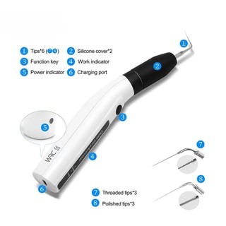 LED Endo Ultra Activator Dental Root Tube Swing Washer Oral Root Tube ...