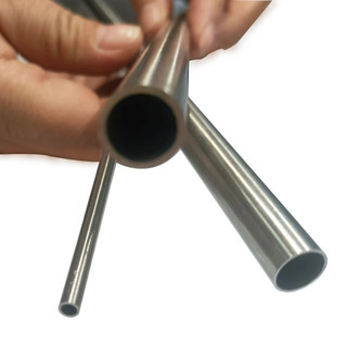 Silver Round 304 Stainless Steel Capillary Tube Pipe 250mm 500mm Hollow ...
