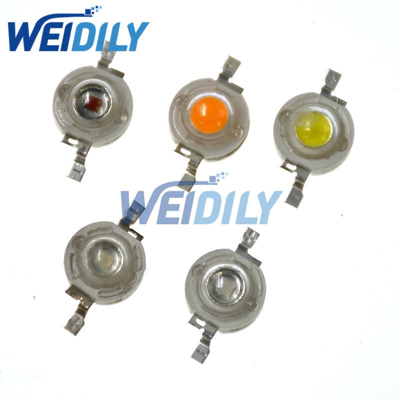 10PCS 1W 3W LED Diode High Power Led Beads High Brightness Red Yellow ...