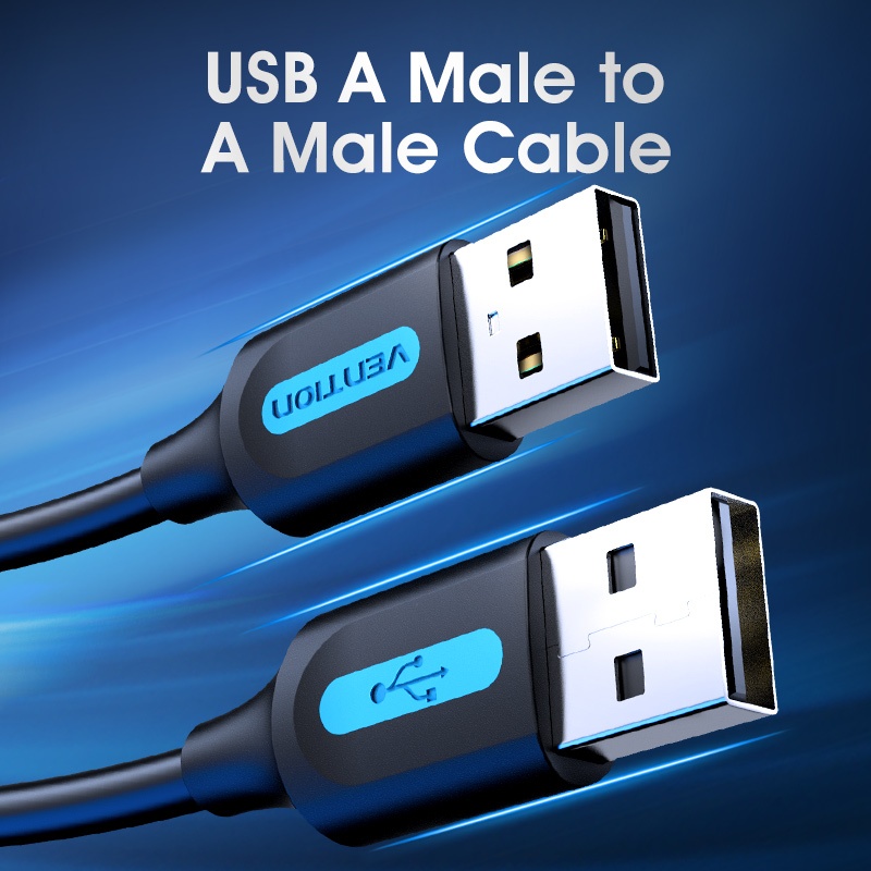 Vention USB 2.0 Cable Male to Male 2A 480Mbps USB Extension Cable for ...