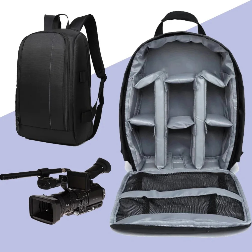 Multi-compartment Waterproof Camera Package Backpack Bag canon Digital ...