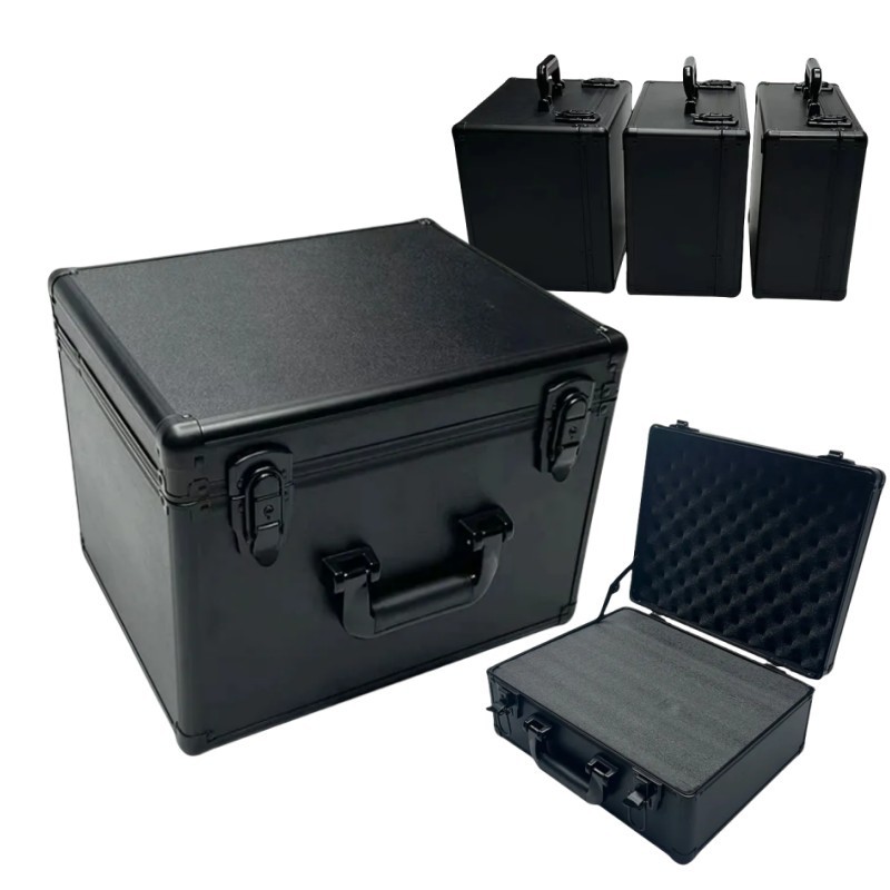 37*29cm Aluminum Alloy Box Suitcase Toolbox Instrument Box Storage Case ...