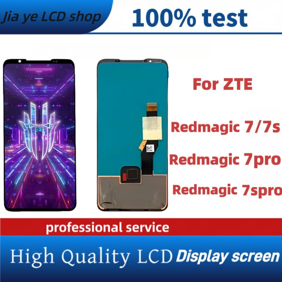 Amoled For ZTE Nubia Red Magic 7 Red Magic 7s RedMagic 7 Pro Redmagic 7s Pro LCD Display Touch ...