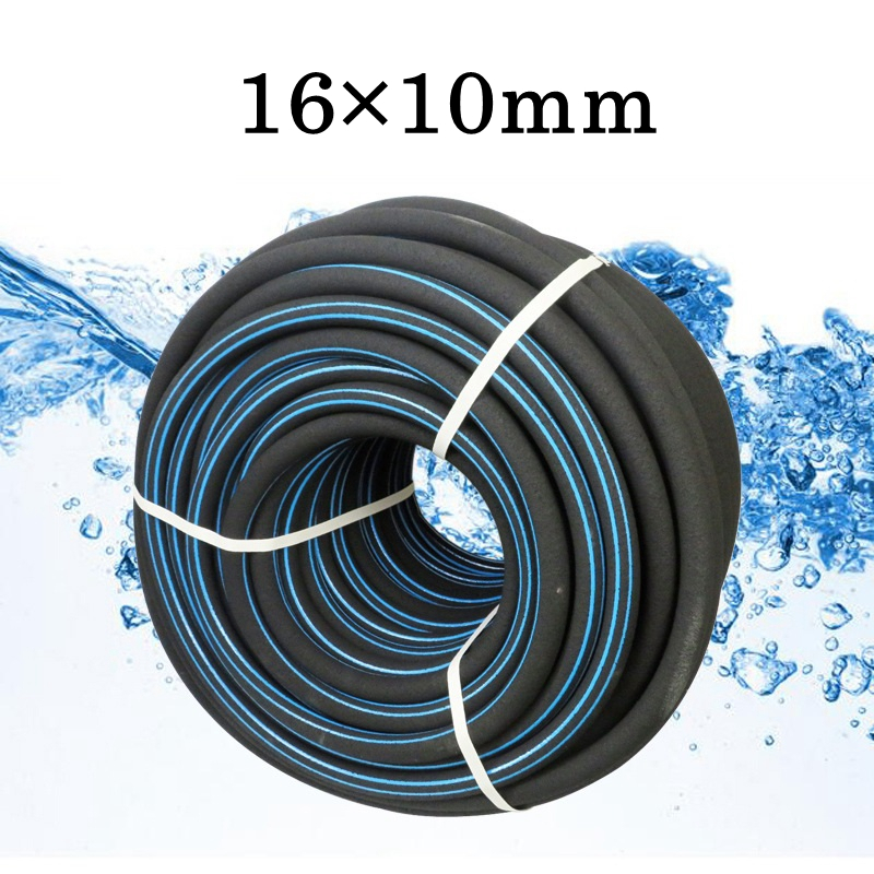 50/100/200M 16*10mm Aeration Rubber Tube Oxygen Pump Hose Micro Porous Nano Aeration Tube Fish ...