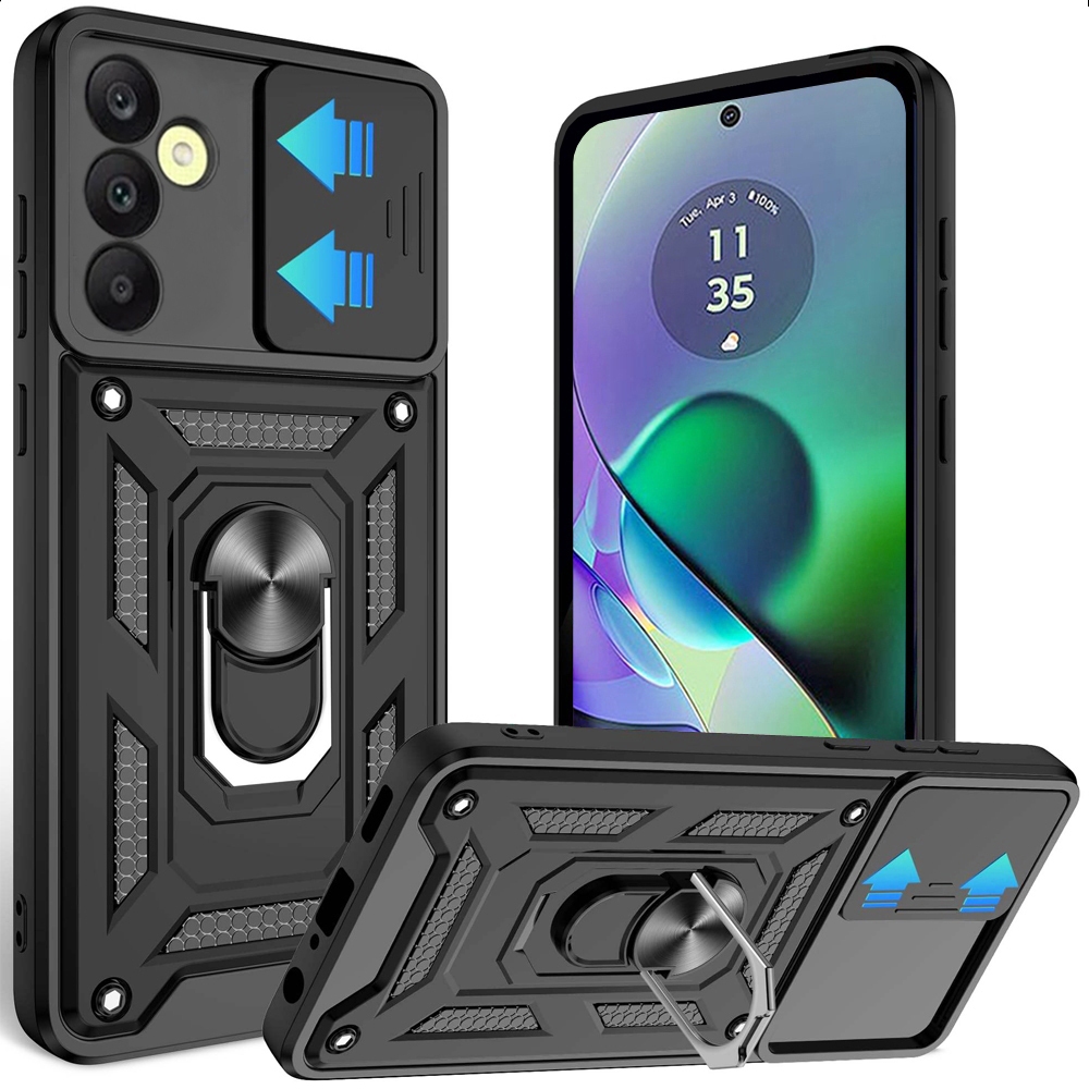 Shockproof Protector Heay Hard Casing Case with Metal Stand for A15 A35 ...