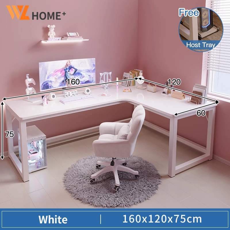 Gaming Table L Shape Table Meja Gaming High Quality Home Office Table ...