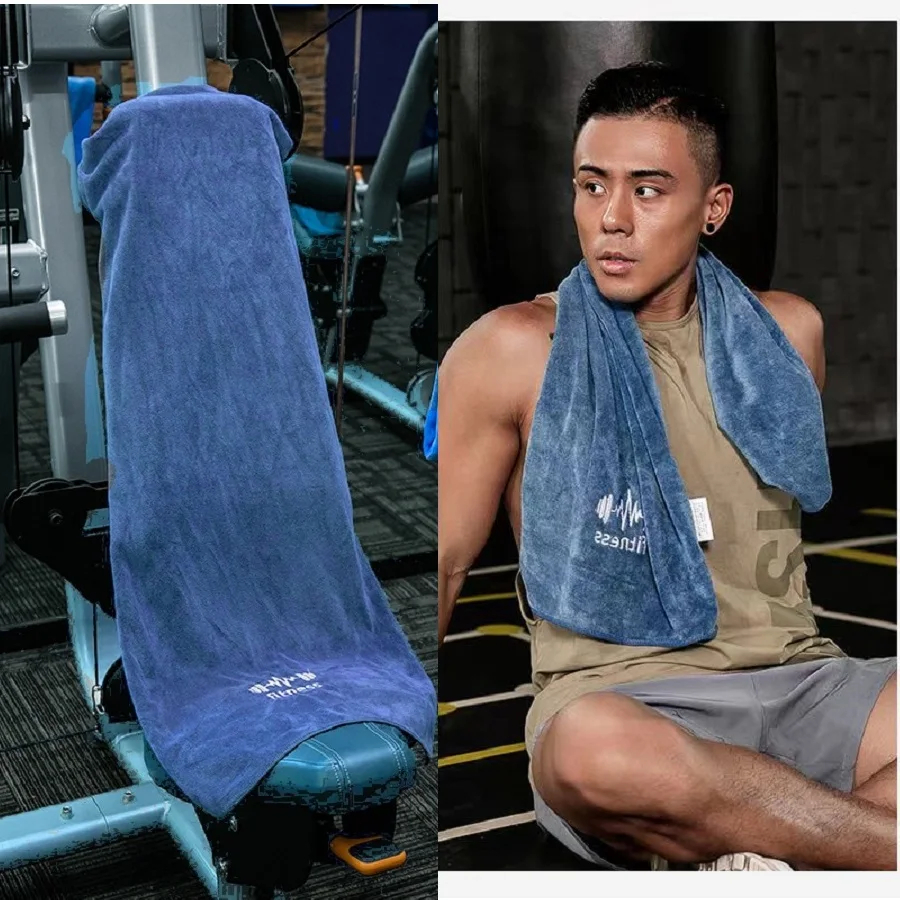 Microfiber Gym Yoga Exercise Swimming Fitness Towel Super Soft Fast ...