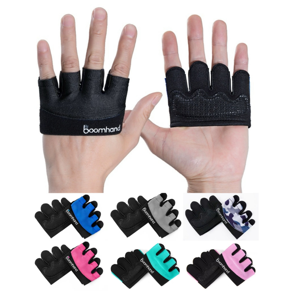 Fitness Gloves Four-Finger Gloves Half-Finger Men Women Gym Training ...