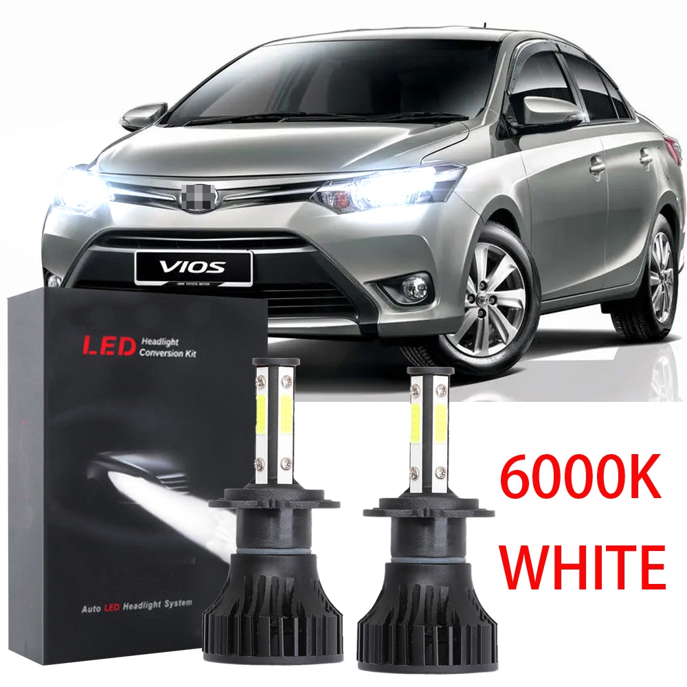 For Toyota Vios E Spec & J Spec 2015 2016 2017 2018 (Head Lamp) 1 Pair ...