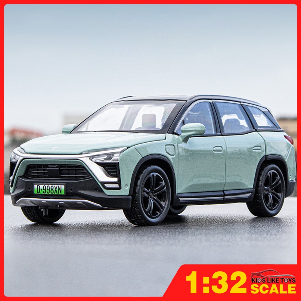 KLT 1:32 NIO ES8 SUV Metal Alloy Toys Car Model Diecast Vehicle For ...