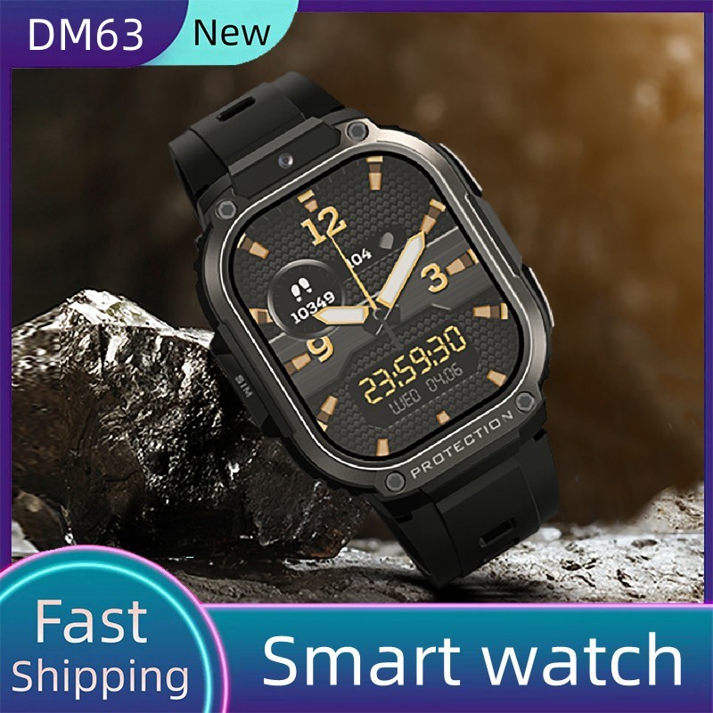 DM63 4G Smart Devices 2.13 inch AMOLED Rectangle Screen 2GB RAM 16GB ...