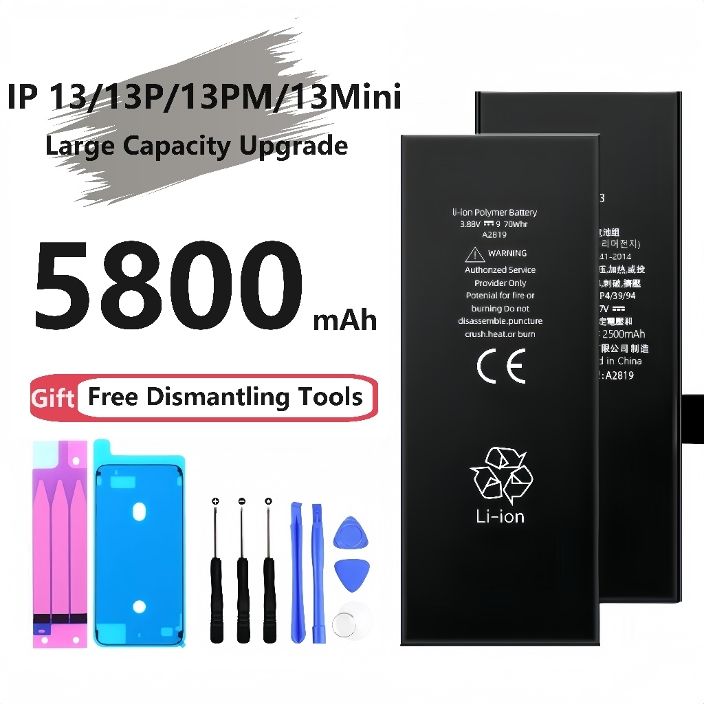 High capacity Phone Battery For IP 13 13mini 13Pro 13Pro Max full range ...