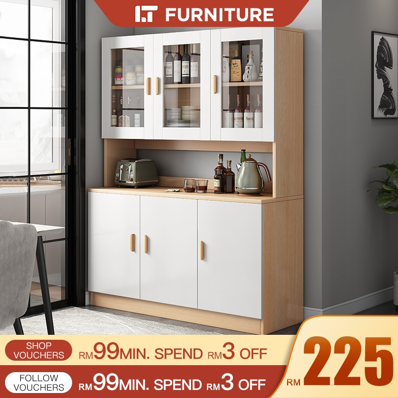 Kitchen Cabinet Kabinet Dapur Rak Dapur Kitchen Rack Sideboard ...
