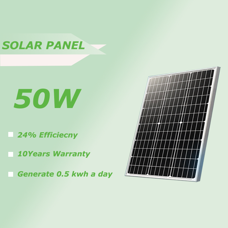 Solar Panel 50W Monocrystalline 18V【solar panel】 IP67 Waterproof Sun ...