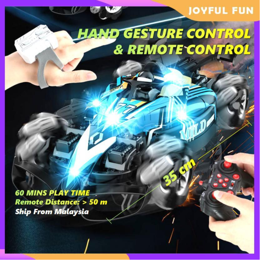 【Ship From Malaysia】Hand Gesture Remote Control Car, Spray Function ...