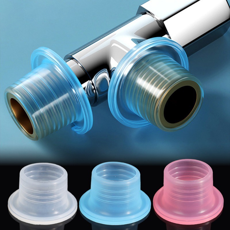 1pcs Waterproof Silicone Sealing Ring Pad Faucet Triangle Valve Pipe ...