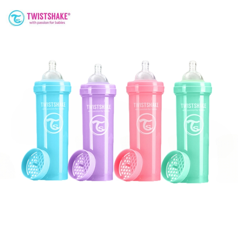 Twistshake Anti Colic Baby Bottle 180ml/260ml/330ml(lake color) | Shopee Malaysia