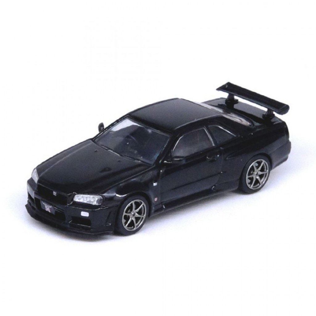 Inno64 IN64-R34VS-BLA 1/64 NISSAN SKYLINE GT-R R34 V-SPEC II BLACK ...