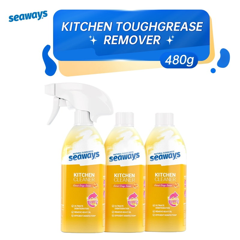 Seaways Anti-Grease Kitchen Cleaner (480g) | Shopee Malaysia