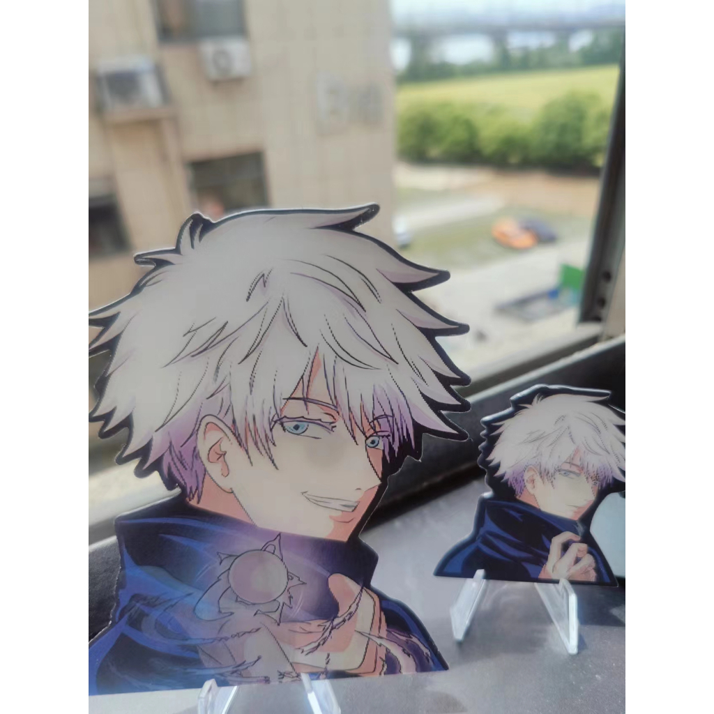 五条悟3d渐变贴纸Gojo Moving Sticker Jujutsu Kaisen 3D Motion Sticker Anime ...