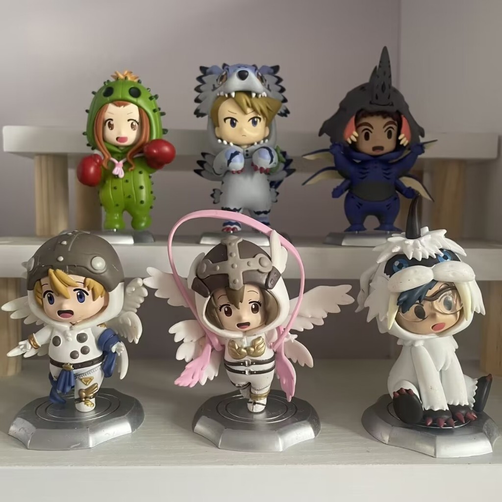 BANDAI Digimon Angemon Kabuterimon Figure Takeru Koushiro Angewomon ...