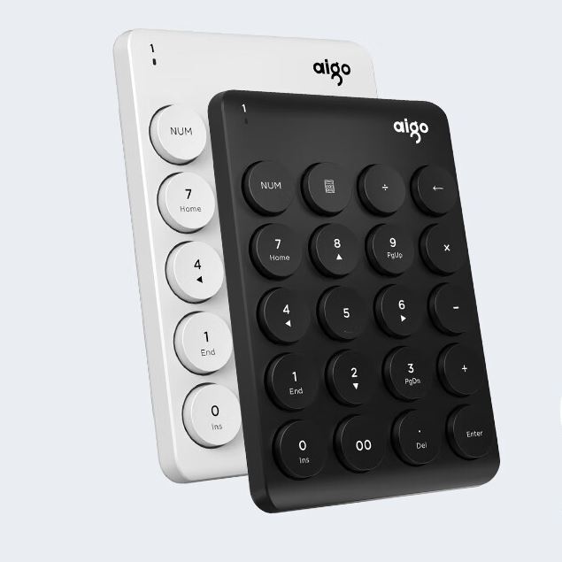 AIGO N18 PRO numpad 20 keys numeric keypad 2.4G wireless | Shopee Malaysia