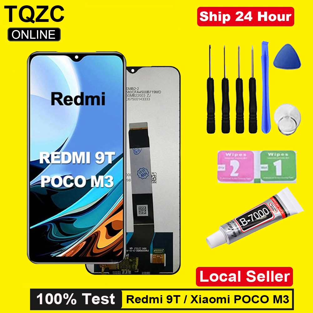 TQZC Original LCD For Redmi 9T / Xiaomi POCO M3 LCD Display Touch ...
