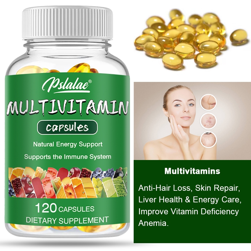 Pslalae MULTIVITAMIN capsules, multivitamin for men and women, improves ...
