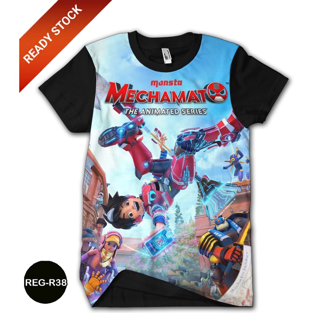 Mechamato Armored Hero 3D T-Shirt Kids Cartoon TV Series Animation ...