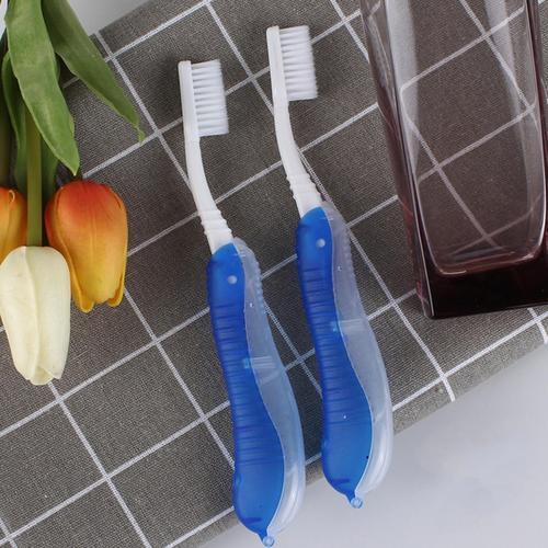 Folding Toothbrush for Travel Outddor Manual Toothbrush Collapsible ...
