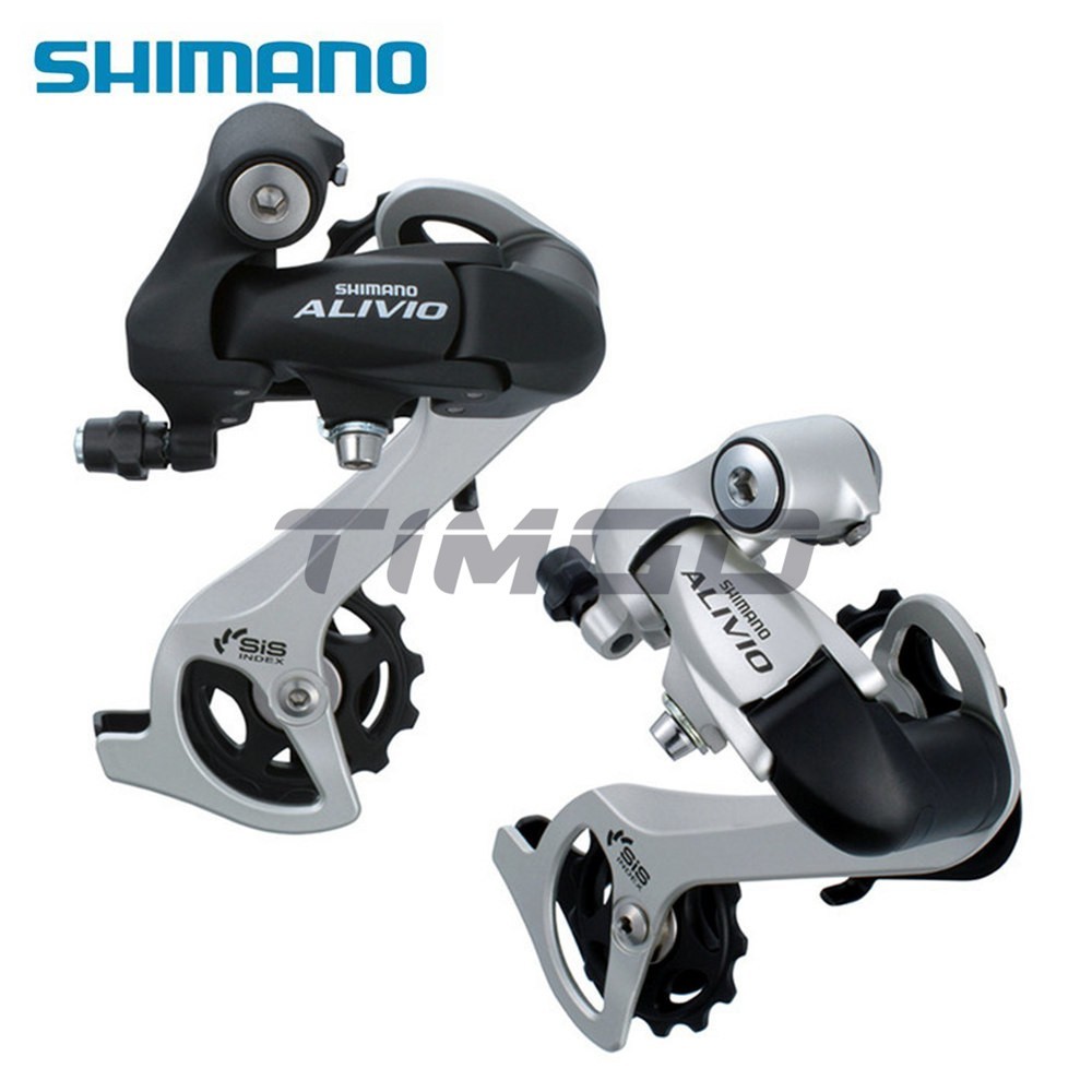 Shimano Alivio RD-M410 8 Speed Rear Derailleur MTB Bike Direct Mount Black Silver | Shopee Malaysia