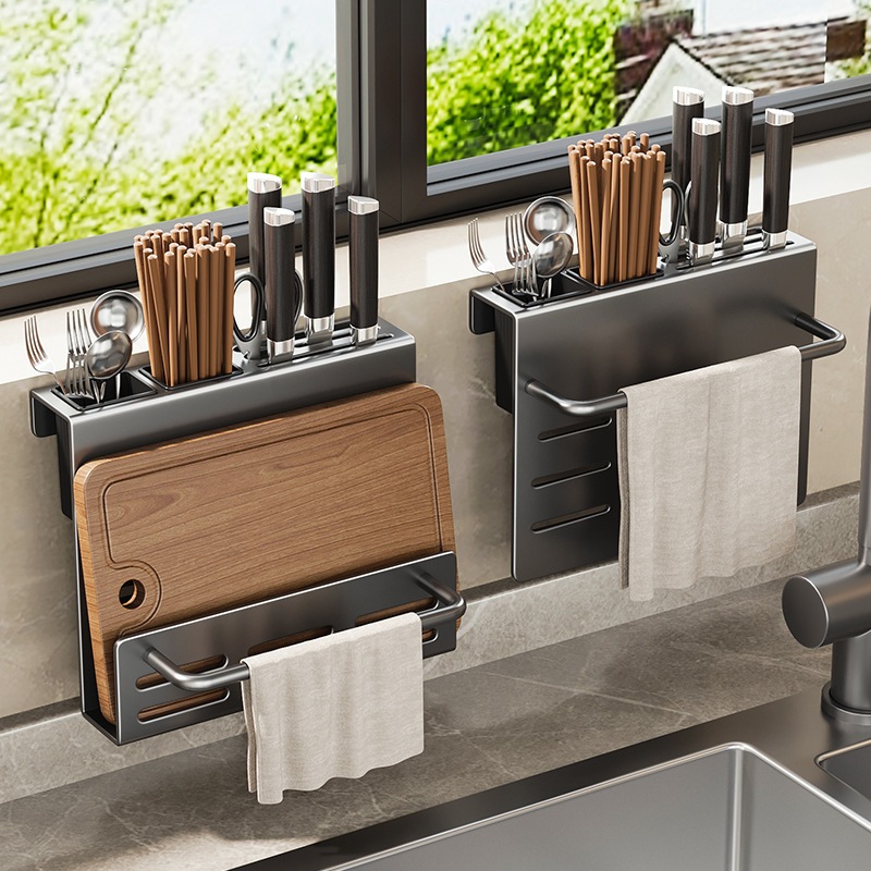 Chopping Board Organizer Pan Pot Cover Lid Rack Stand, Kitchen ...