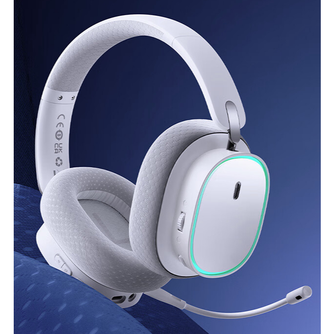 Baseus GH02 Wired+2.4G+Bluetooth Three-mode Headphone With Detachable ...