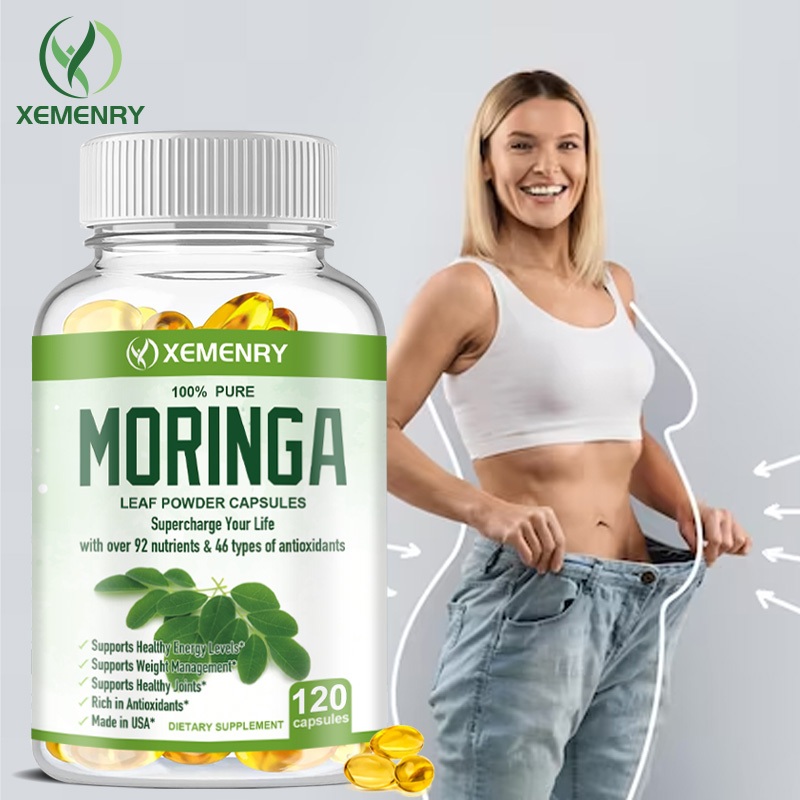 Moringa Capsules Single Origin Organic Moringa Powder. Moringa leaves ...