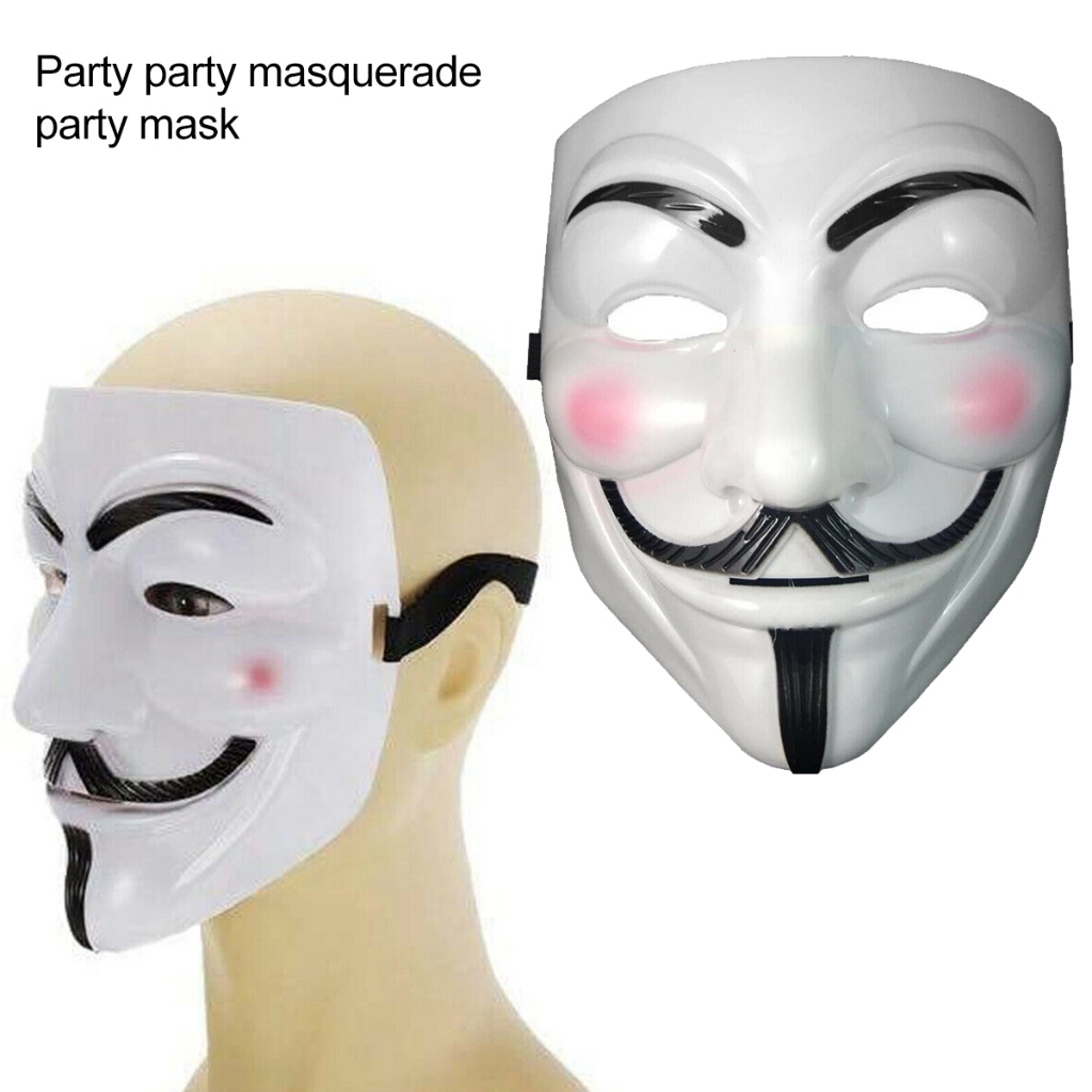 2024 New Cosplay Mask with White V-shaped Face V Monster Cosplay ...